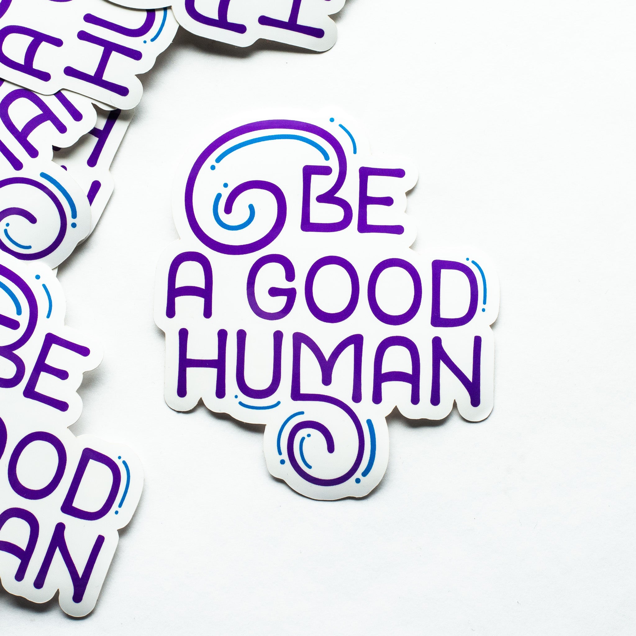 Be A Good Human Sticker – Music City Creative